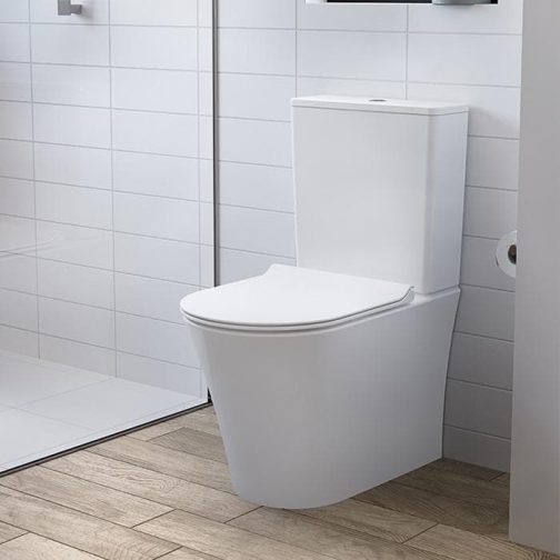 Japan INAX Heron Square 2301 Double Vortex Outlet Toilet W/Tank, Soft ...